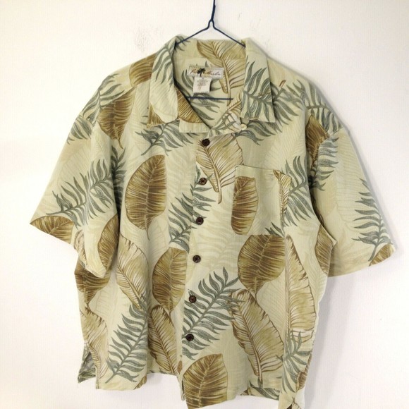 Joe Marlin | Shirts | Joe Marlin Mens Tropical Scene Sportsman Camp ...